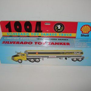 SHELL | Toys | 994 Sounds Lights Silverado Toy Tanker Truck Formula ...
